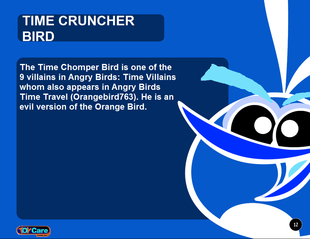 Time Cruncher Bird | Angry Birds Fanon Wiki | Fandom