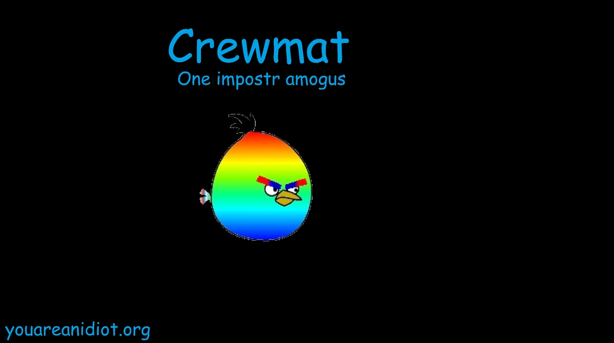 Amogus Birds | Angry Birds Fanon Wiki | Fandom