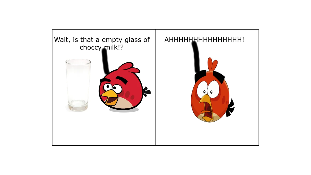 Red gets Scared | Angry Birds Fanon Wiki | Fandom
