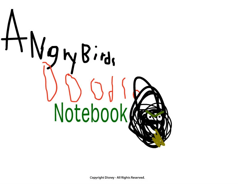 Angry Birds Doodle Notebook | Angry Birds Fanon Wiki | Fandom