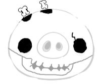 Skeleton Pig | Angry Birds Fan World Wiki | Fandom