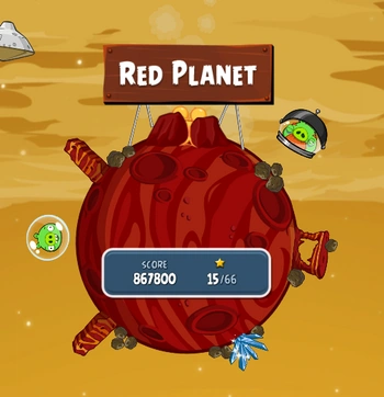 Red Planet | Angry Birds Space Wiki | Fandom