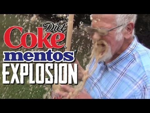 Diet Coke & Mentos Explosion! | Angry Grandpa Wiki | Fandom