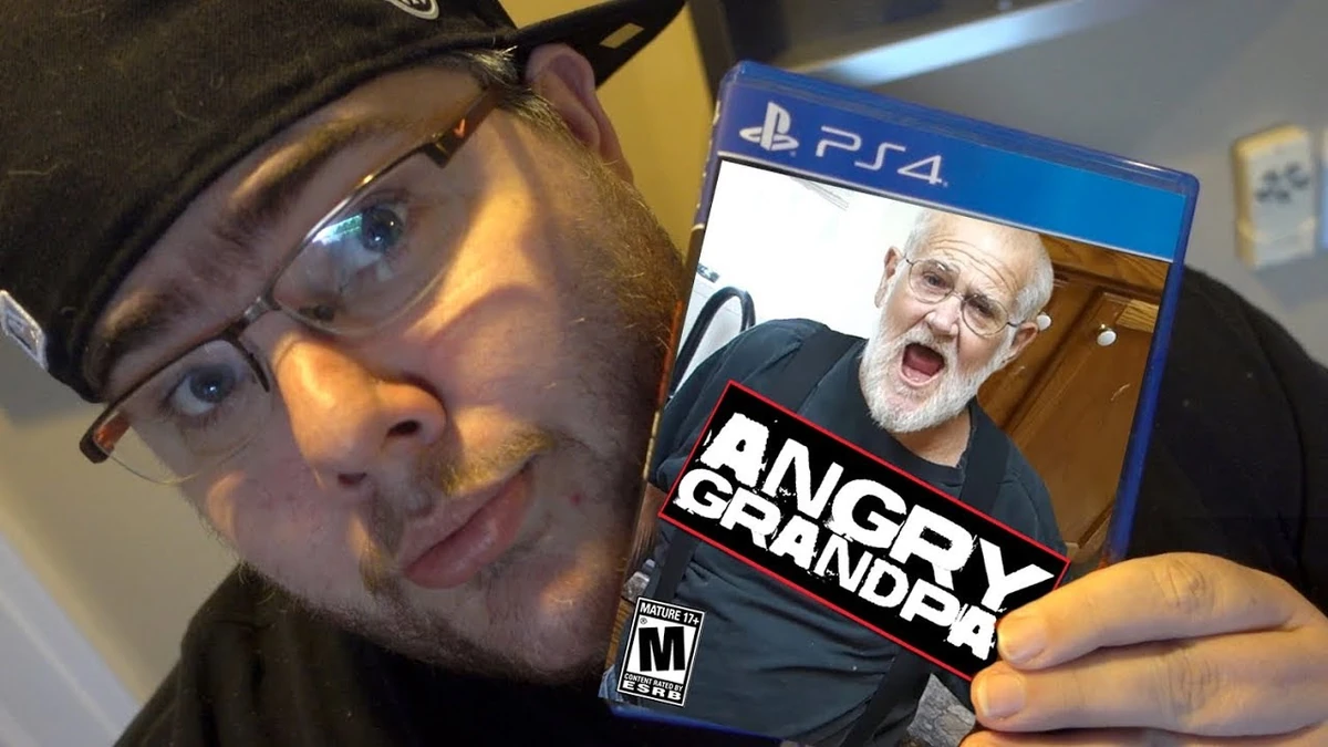 THE ANGRY GRANDPA VIDEO GAME! (March 2017 episode) | Angry Grandpa Wiki ...