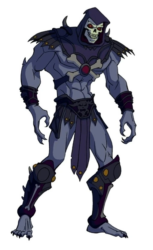 Skeletor Face Melt