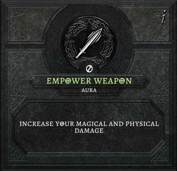 Empower Weapon | AnimA ARPG Wiki | Fandom