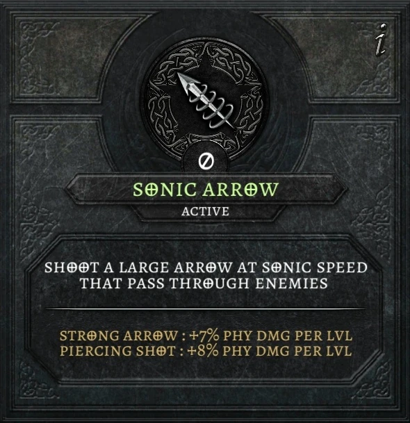Sonic Arrow | AnimA ARPG Wiki | Fandom