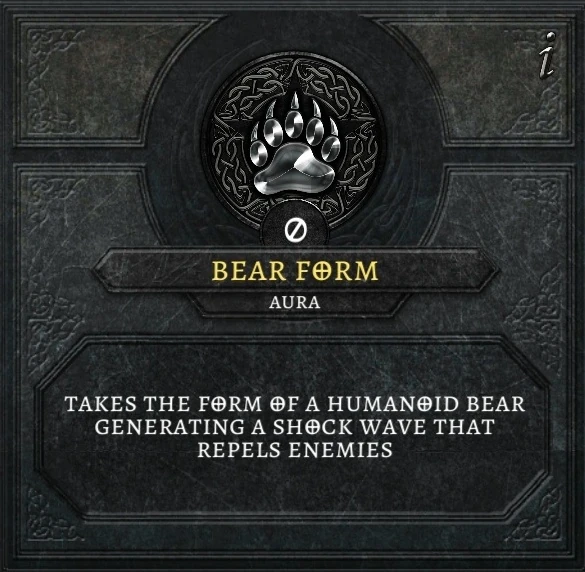 Bear Form | AnimA ARPG Wiki | Fandom
