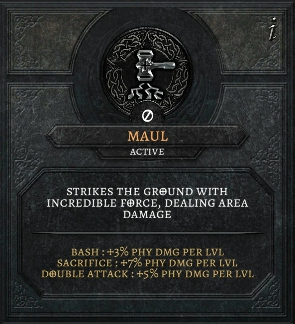 Maul | AnimA ARPG Wiki | Fandom