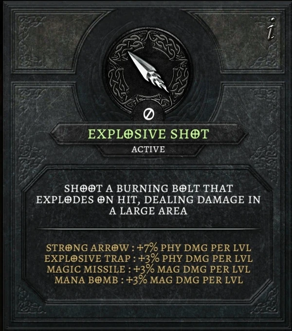 Explosive Shot | AnimA ARPG Wiki | Fandom