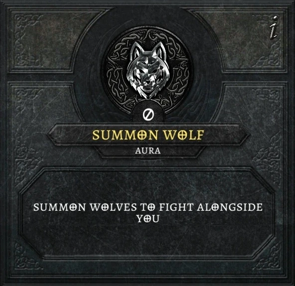 Summon Wolf | AnimA ARPG Wiki | Fandom