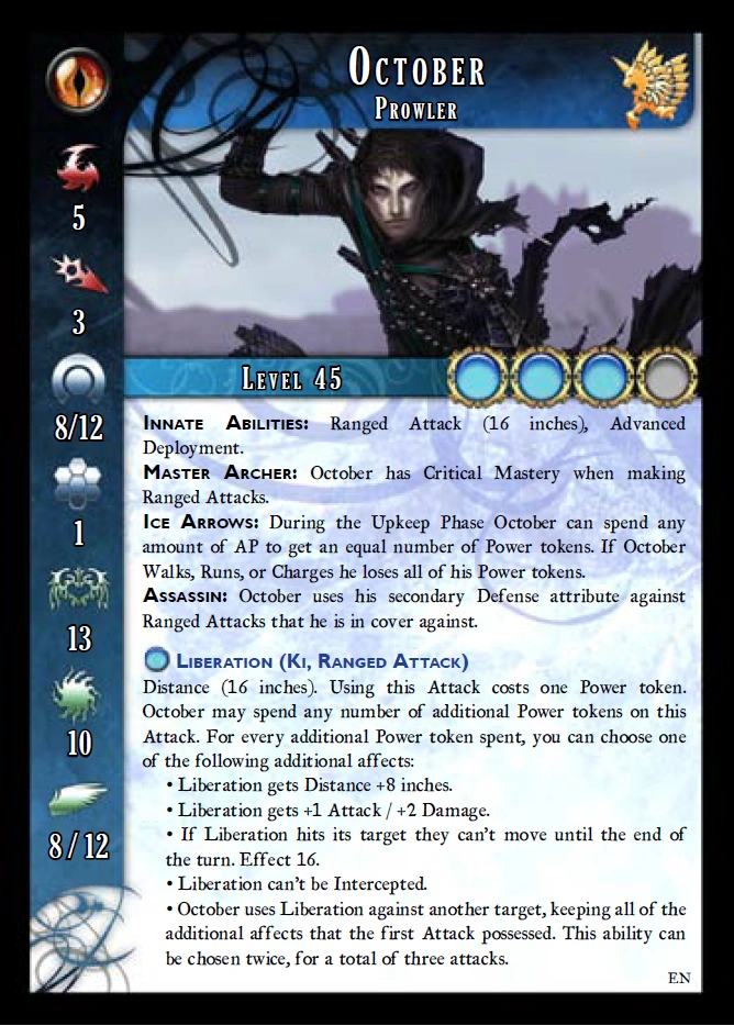 October | Anima Tactics Wiki | Fandom