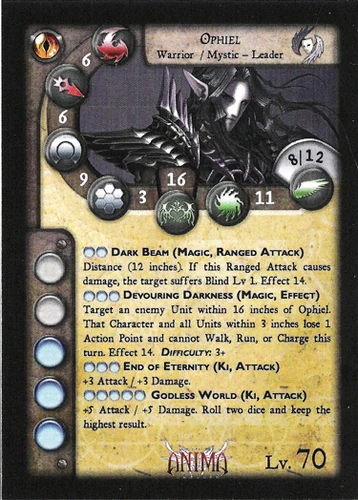 Ophiel | Anima Tactics Wiki | Fandom