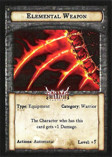 Elemental Weapon | Anima Tactics Wiki | Fandom