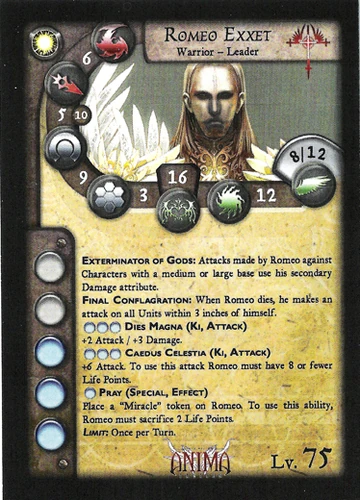 Romeo Exxet | Anima Tactics Wiki | Fandom