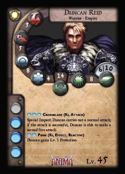 Duncan Reid | Anima Tactics Wiki | Fandom