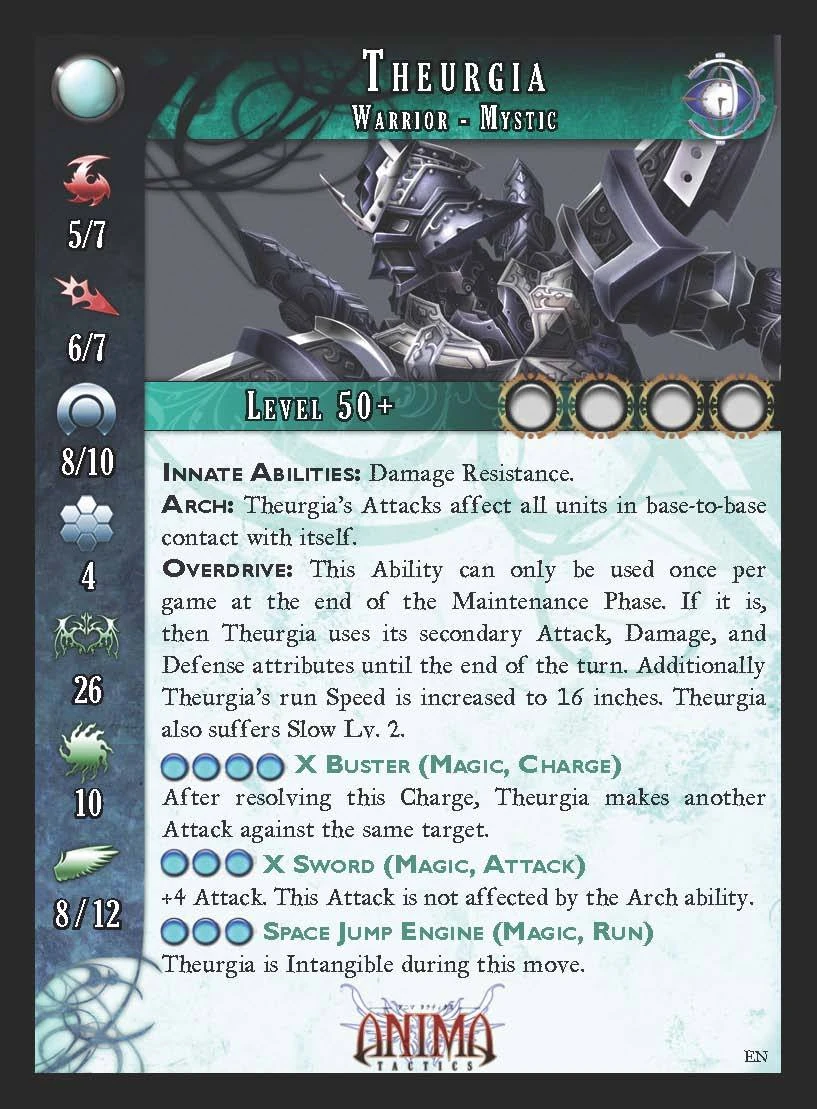 Theurgia | Anima Tactics Wiki | Fandom