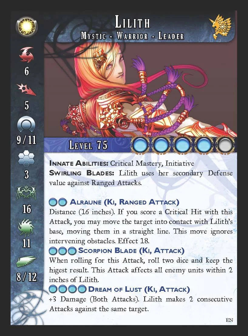 Lilith | Anima Tactics Wiki | Fandom