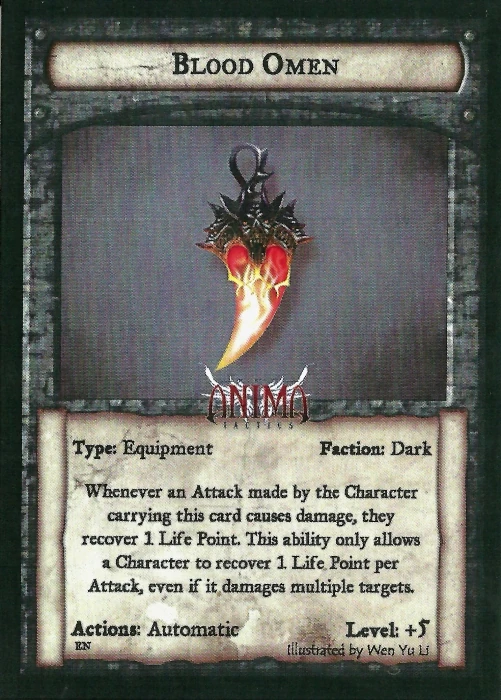 Blood Omen | Anima Tactics Wiki | Fandom
