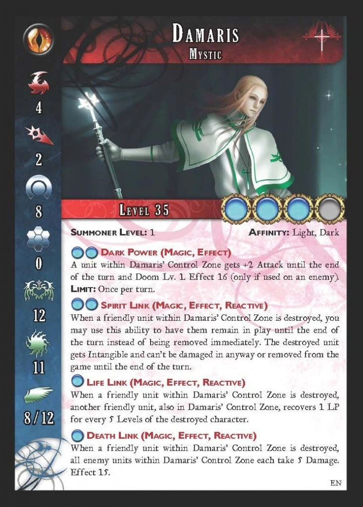 Damaris | Anima Tactics Wiki | Fandom