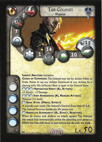 The Colonel | Anima Tactics Wiki | Fandom
