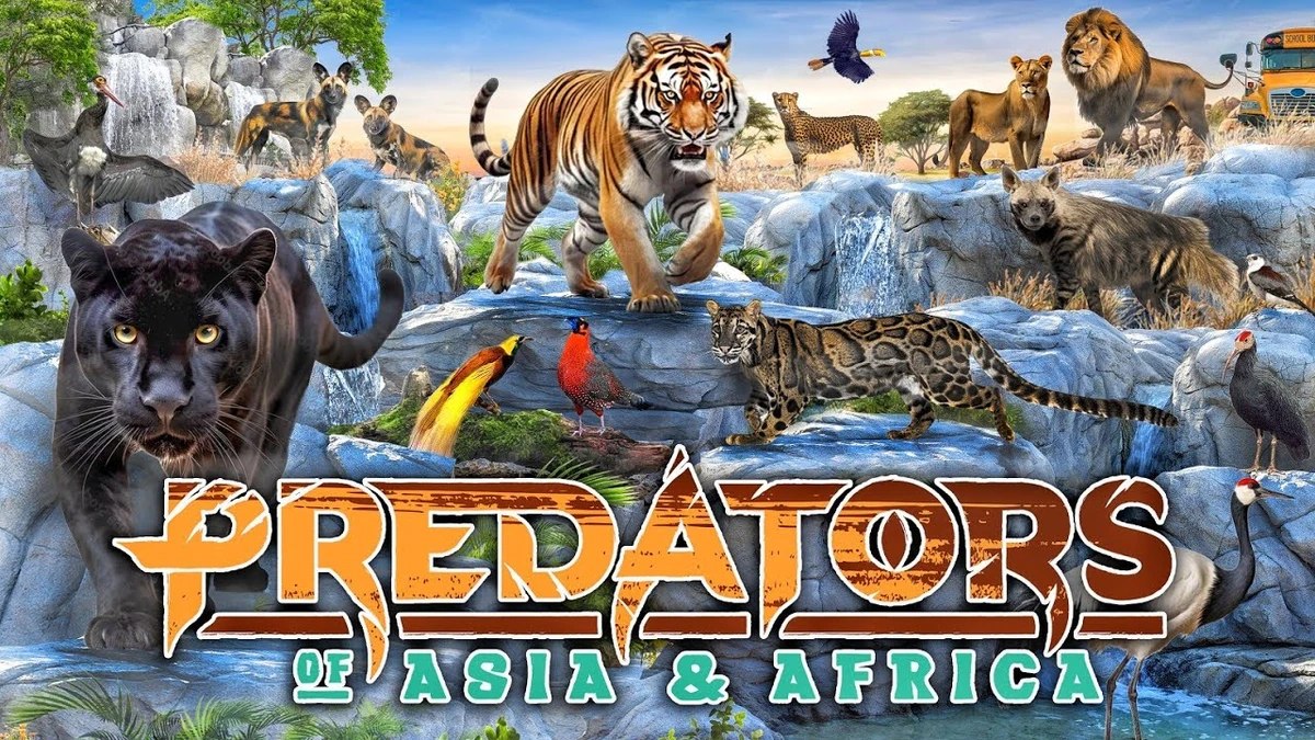 Predators Of Africa And Asia | Animal Atomizer Wiki | Fandom