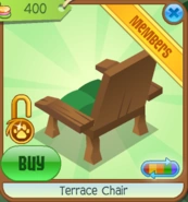 Terrace Chair | Animal Jam Collectors Item Worth Wiki | Fandom