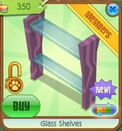 Glass Shelves | Animal Jam Collectors Item Worth Wiki | Fandom