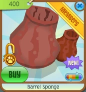 Barrel Sponge | Animal Jam Collectors Item Worth Wiki | Fandom