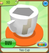 Tea Cup | Animal Jam Collectors Item Worth Wiki | Fandom