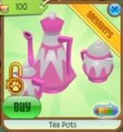 Tea Pots | Animal Jam Collectors Item Worth Wiki | Fandom