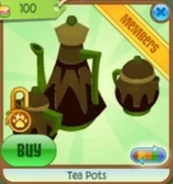 Tea Pots | Animal Jam Collectors Item Worth Wiki | Fandom