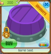 Barrel Seat | Animal Jam Collectors Item Worth Wiki | Fandom