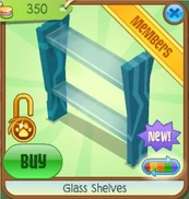 Glass Shelves | Animal Jam Collectors Item Worth Wiki | Fandom