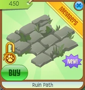 Ruin Wall and Path | Animal Jam Collectors Item Worth Wiki | Fandom