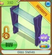 Glass Shelves | Animal Jam Collectors Item Worth Wiki | Fandom