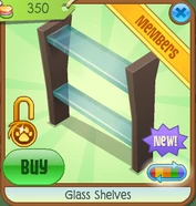 Glass Shelves | Animal Jam Collectors Item Worth Wiki | Fandom