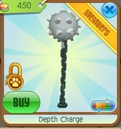 Depth Charge | Animal Jam Collectors Item Worth Wiki | Fandom