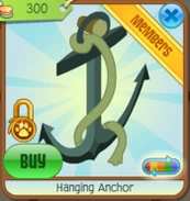 Hanging Anchor | Animal Jam Collectors Item Worth Wiki | Fandom