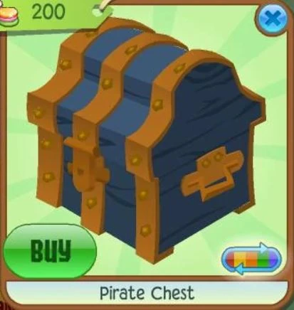 Pirate Chest | Animal Jam Collectors Item Worth Wiki | Fandom
