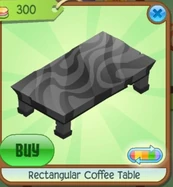 Rectangular Coffee Table | Animal Jam Collectors Item Worth Wiki | Fandom