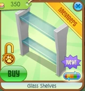 Glass Shelves | Animal Jam Collectors Item Worth Wiki | Fandom