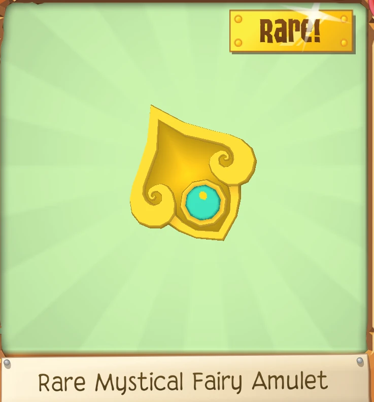 Rare Mystical Fairy Amulet | Animal Jam Play Wild Sapphire Worth Wiki ...