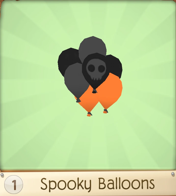 Spooky Balloons | Animal Jam Play Wild Sapphire Worth Wiki | Fandom