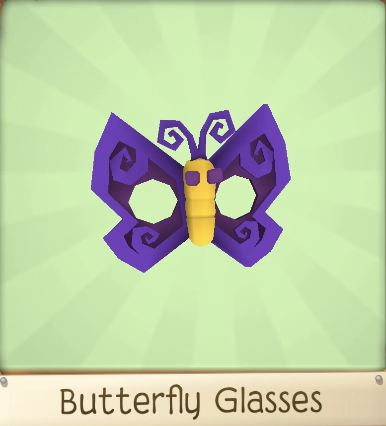 Butterfly Glasses | Animal Jam Play Wild Sapphire Worth Wiki | Fandom