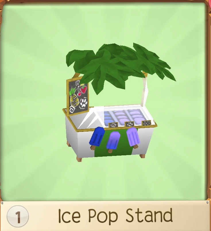 Ice Pop Stand | Animal Jam Play Wild Sapphire Worth Wiki | Fandom