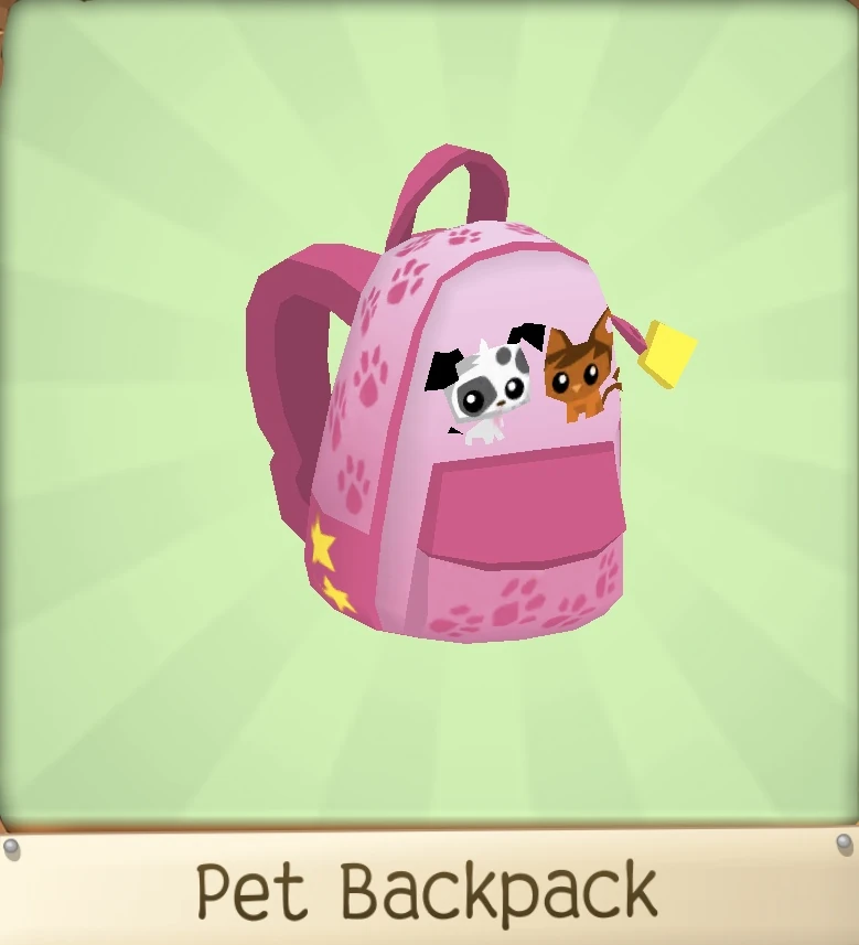 Pet Backpack | Animal Jam Play Wild Sapphire Worth Wiki | Fandom