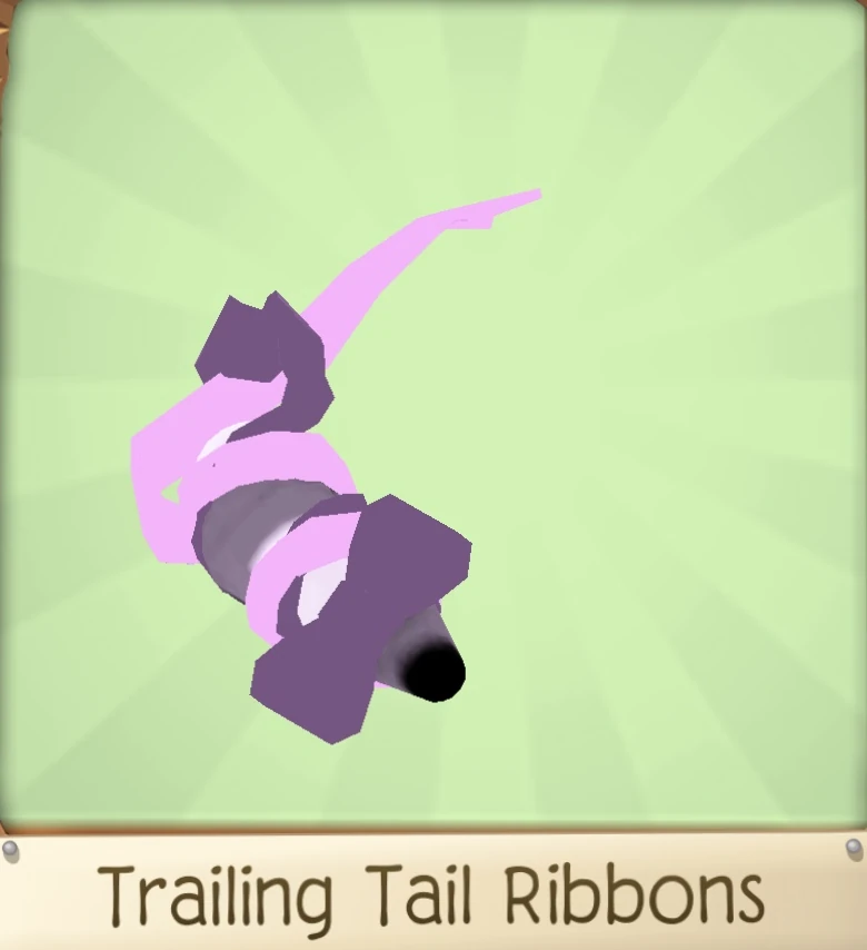 Trailing Tail Ribbons | Animal Jam Play Wild Sapphire Worth Wiki | Fandom