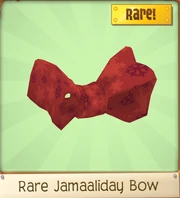 Rare Jamaaliday Bow | Animal Jam Play Wild Sapphire Worth Wiki | Fandom