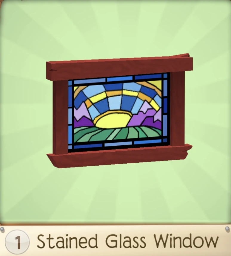 Stained Glass Window | Animal Jam Play Wild Sapphire Worth Wiki | Fandom